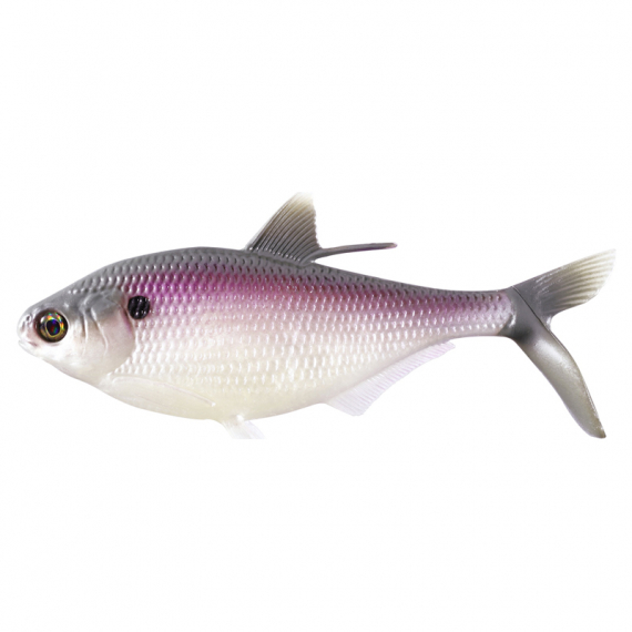 13 Fishing BAMF Shad Swimbait 8'' - Purple Shad | Sportfishtackle.com