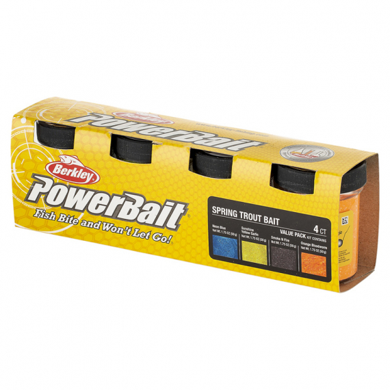 Berkley Trout Bait Dough Seasons 4-pack - Spring | Sportfishtackle.com