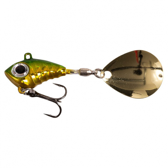 Fladen Conrad Vibra Tail 10g - Green/Gold | Sportfishtackle.com