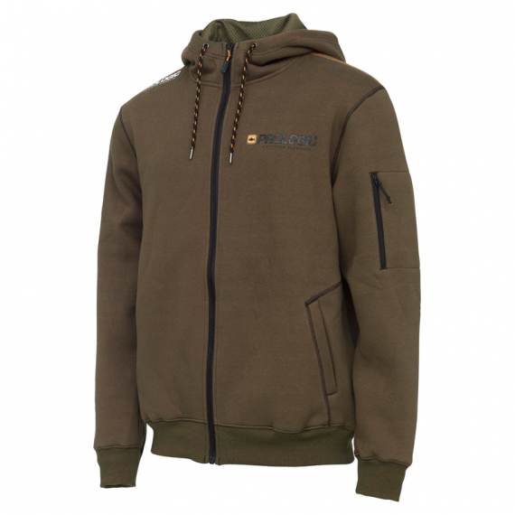 Prologic Carpio Zip Hoodie, Army Green | Sportfishtackle.com