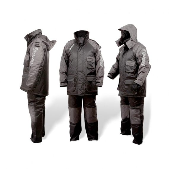 Quantum Winter Suit Black/Grey | Sportfishtackle.com