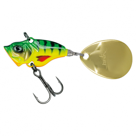 Molix Trago Spin Tail 14g - Fire Tiger | Sportfishtackle.com