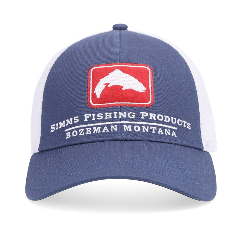Simms Trout Icon Trucker Americana | Sportfishtackle.com