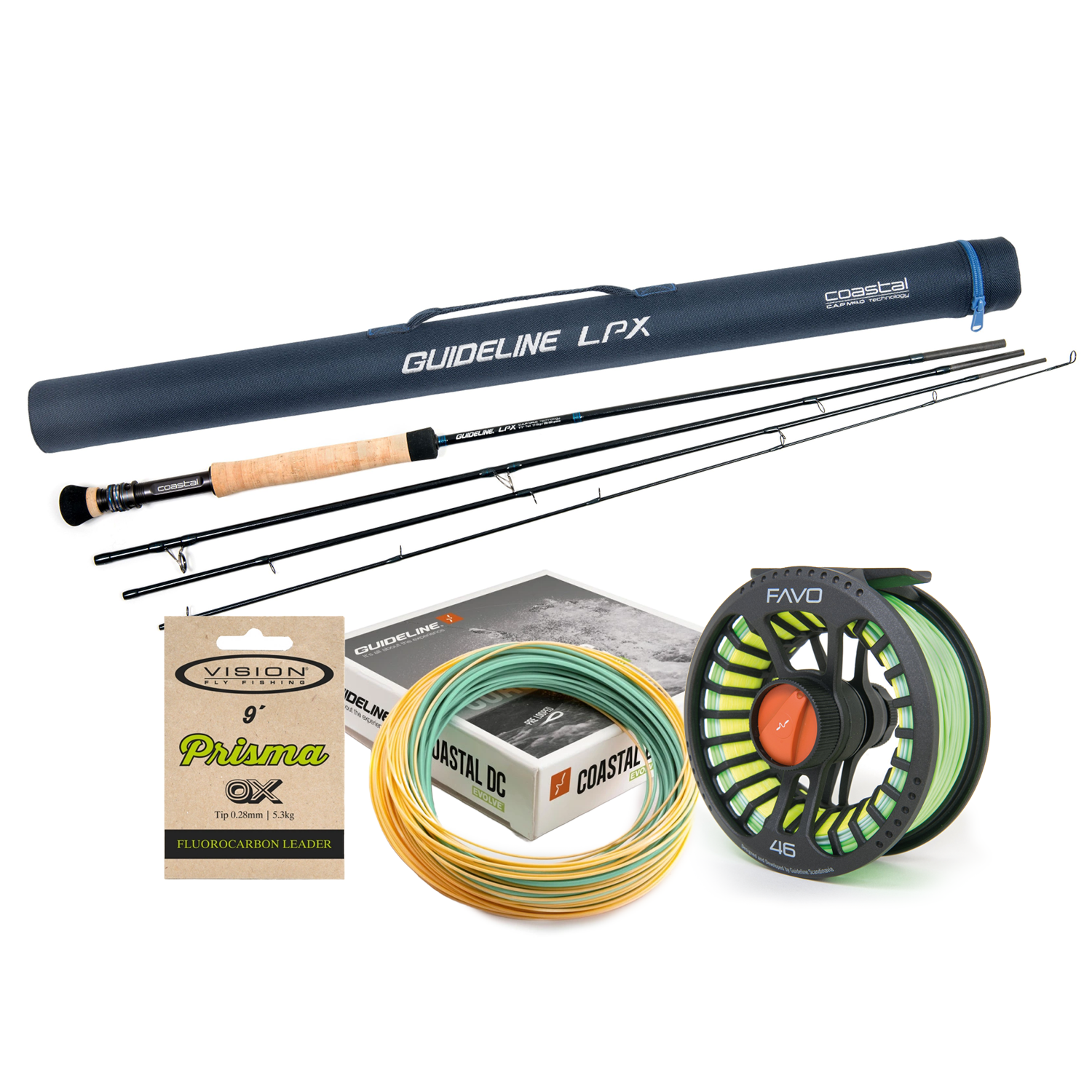 Guideline LPX Coastal / Coastal Evolve Outfit #5 | Sportfishtackle.com