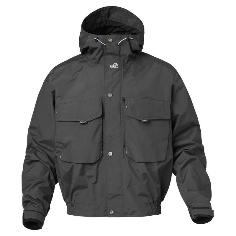 Geoff Anderson Raptor 6 Jacket Black Edition | Sportfishtackle.com