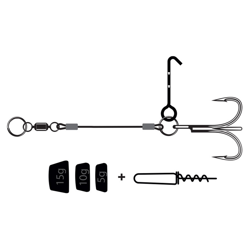 VMC Belly Pike Rig | Sportfishtackle.com