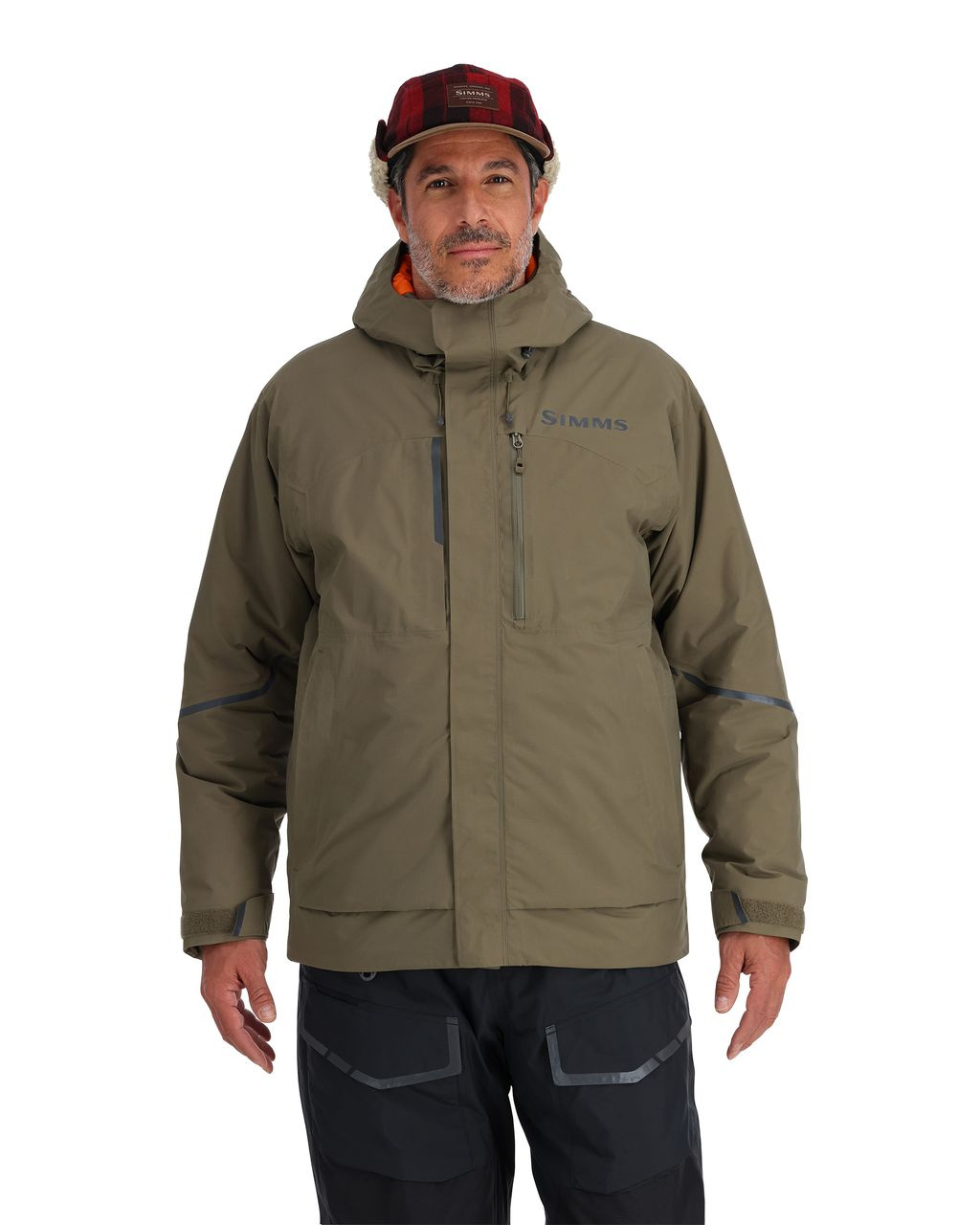 Simms Challenger Insulated Jacket Dark Stone | Sportfishtackle.com