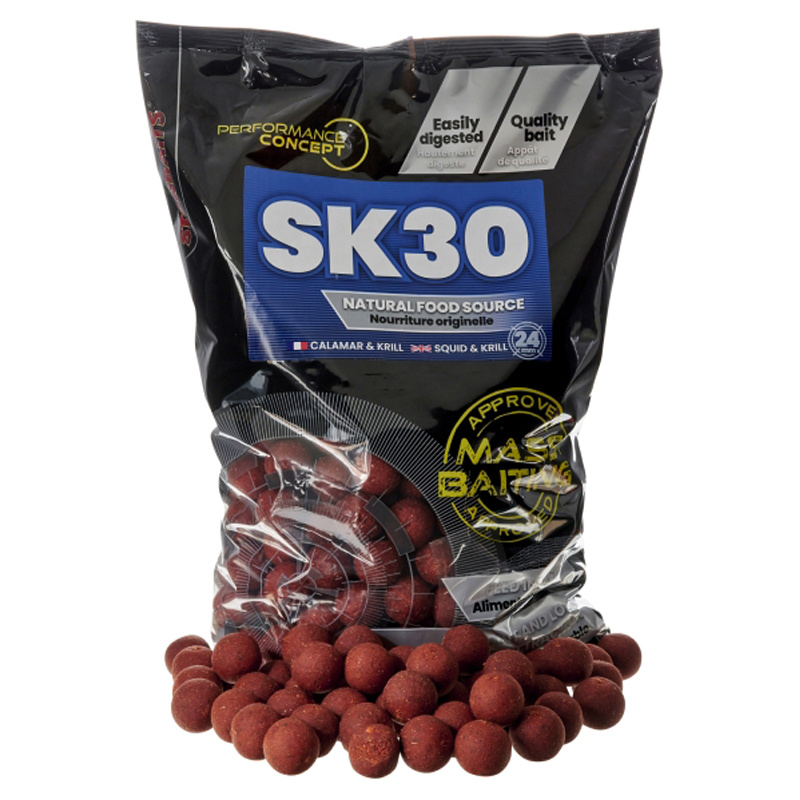 Starbaits PC SK30 Mass Baiting Boilies 3kg | Sportfishtackle.com