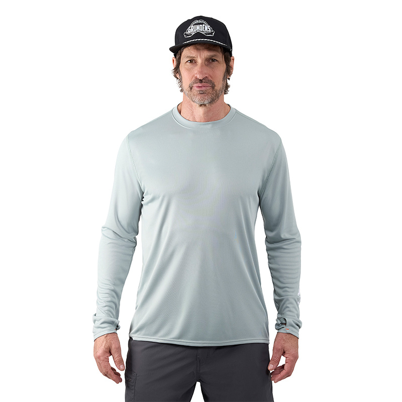 Grundéns Tough Sun Crew Iceberg | Sportfishtackle.com