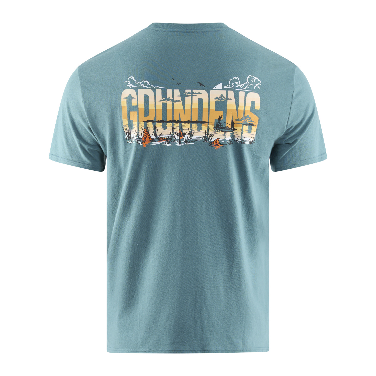 Grundéns Redfish Flats SS T-Shirt Urchin | Sportfishtackle.com