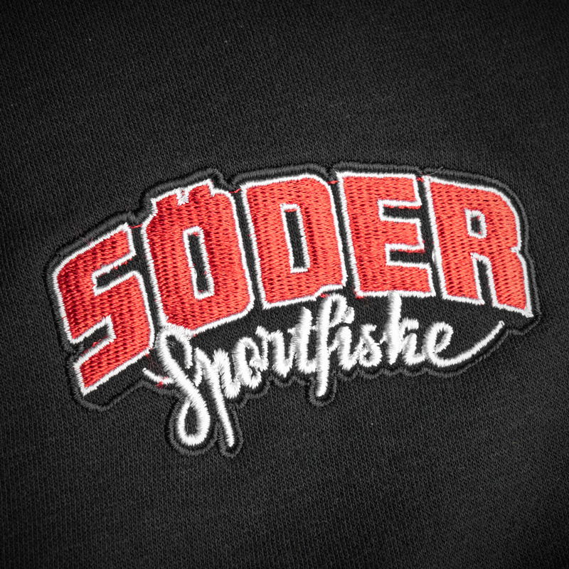 Söder Sportfiske Crewneck Black | Sportfishtackle.com